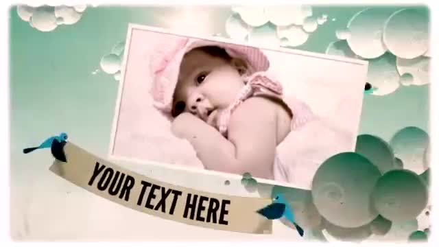 پروژه افترافکت کودکانه با موزیک تولد نماشا